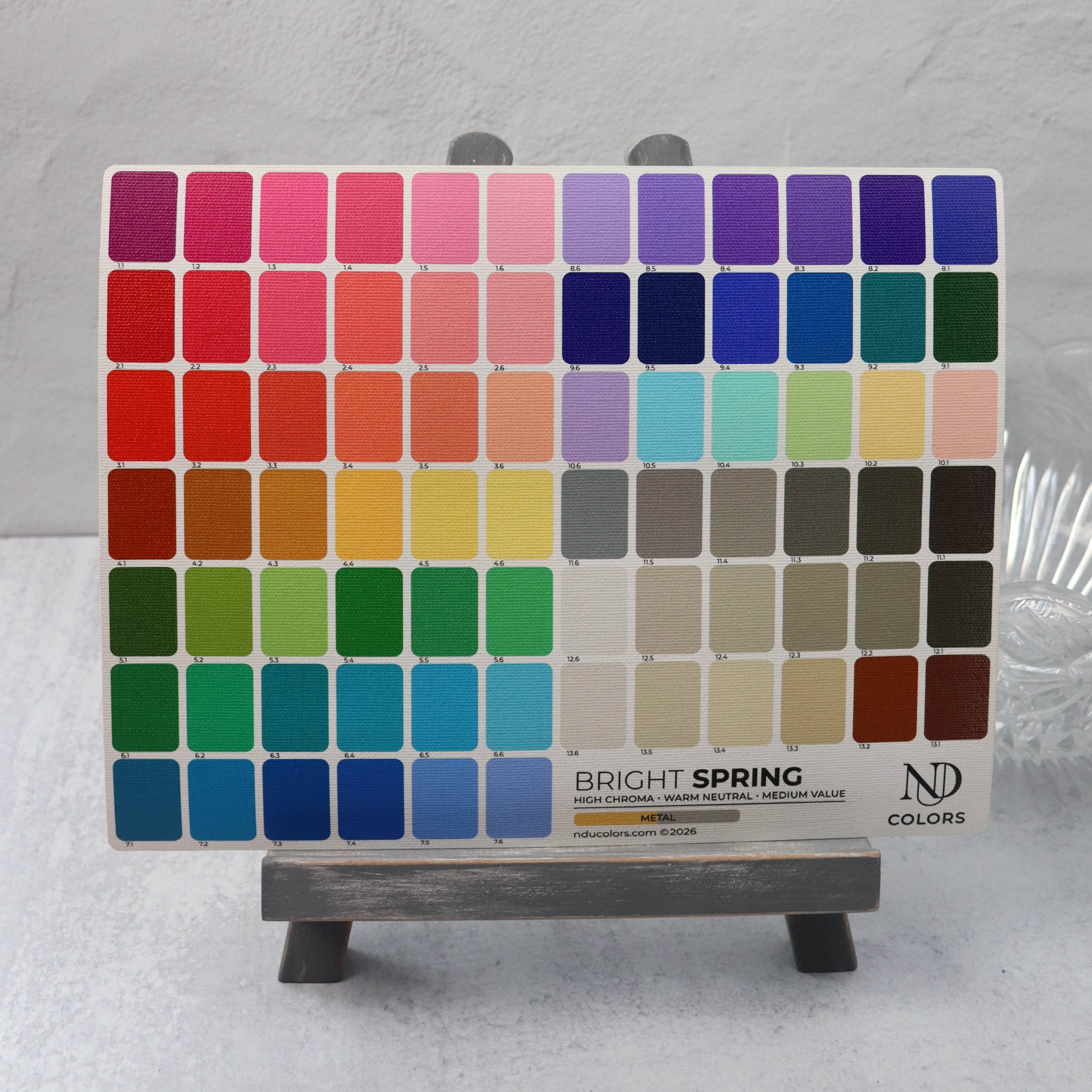 Bright Spring Large Poster – NDU Colors