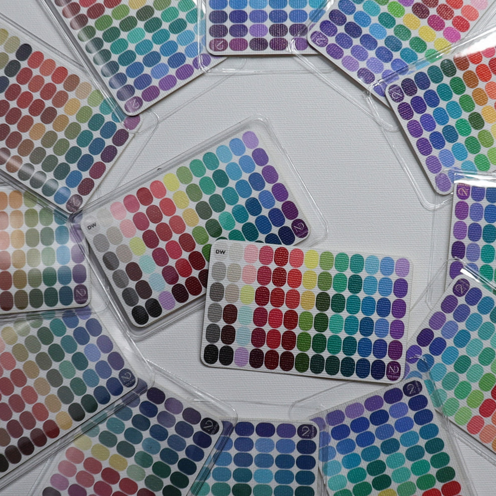 Color Cards with Vinyl Sleeve – NDU Colors