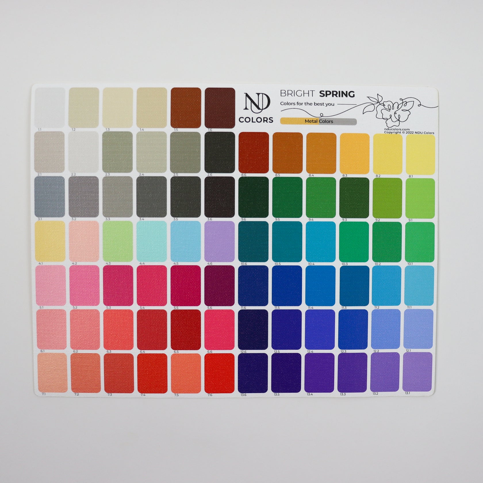 Bright Spring Poster – NDU Colors